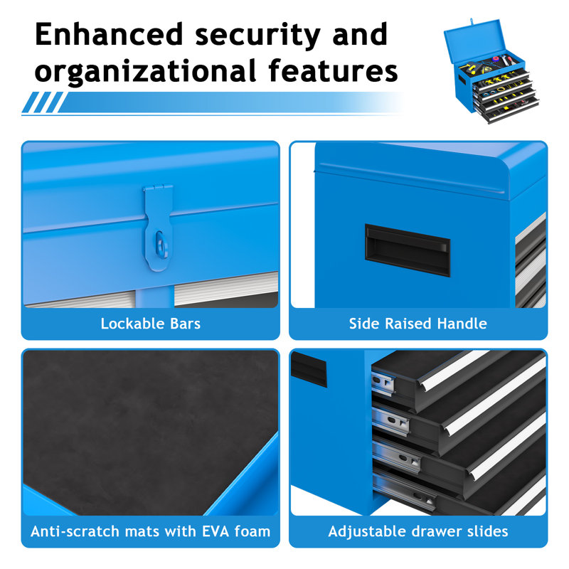 WFX Utility™ Tool Chest, 5-Drawer Rolling Tool Chests & Cabinets | Wayfair